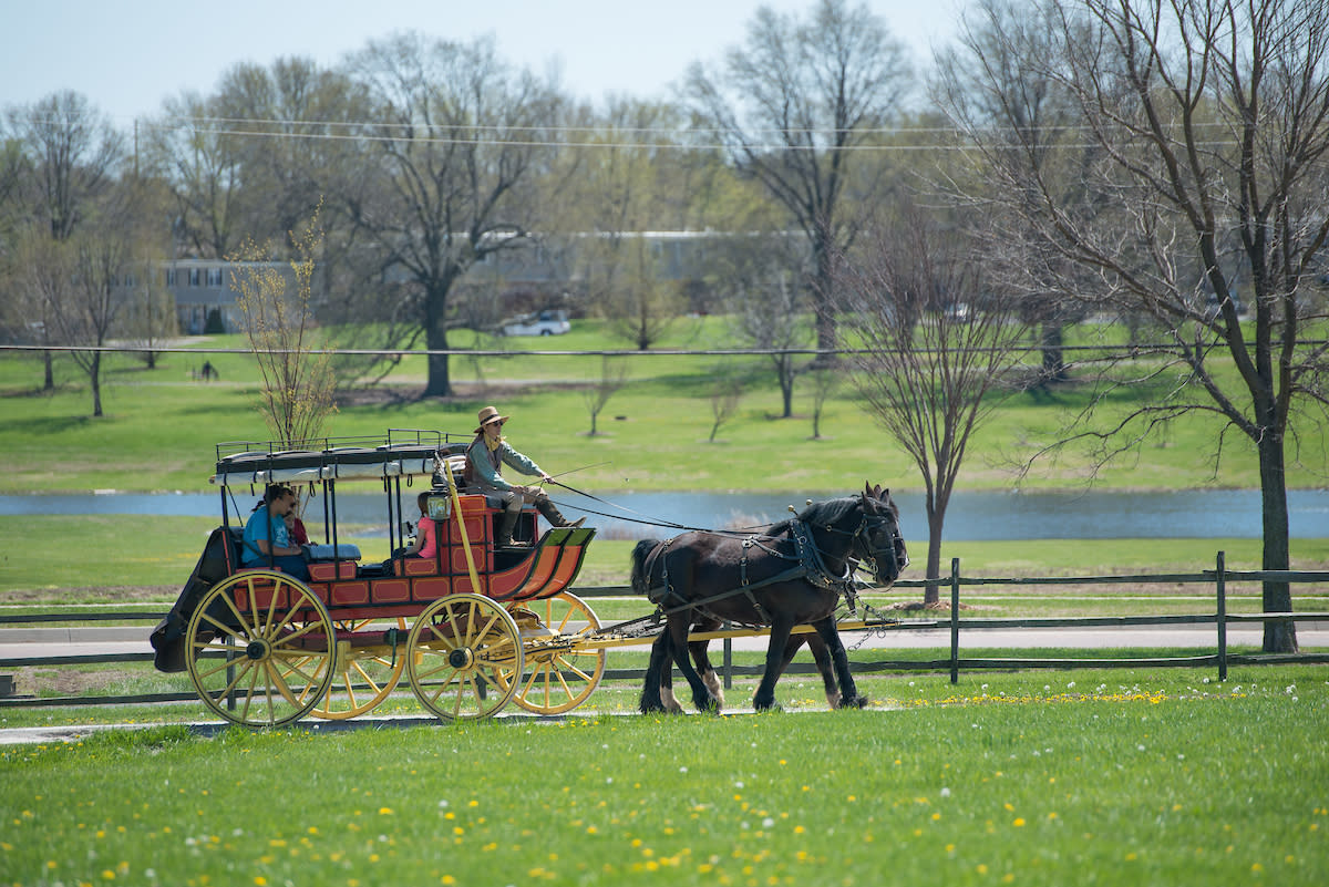 Mahaffie Stagecoach Stop & Farm Historic Site - Olathe KS, 66061