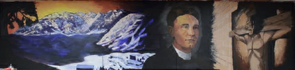 Father Emil Kapaun Memorial Mural - Pittsburg KS, 66762
