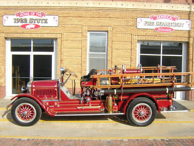 Antique Stutz Fire Engine-Fire House Museum - Seneca KS, 66538