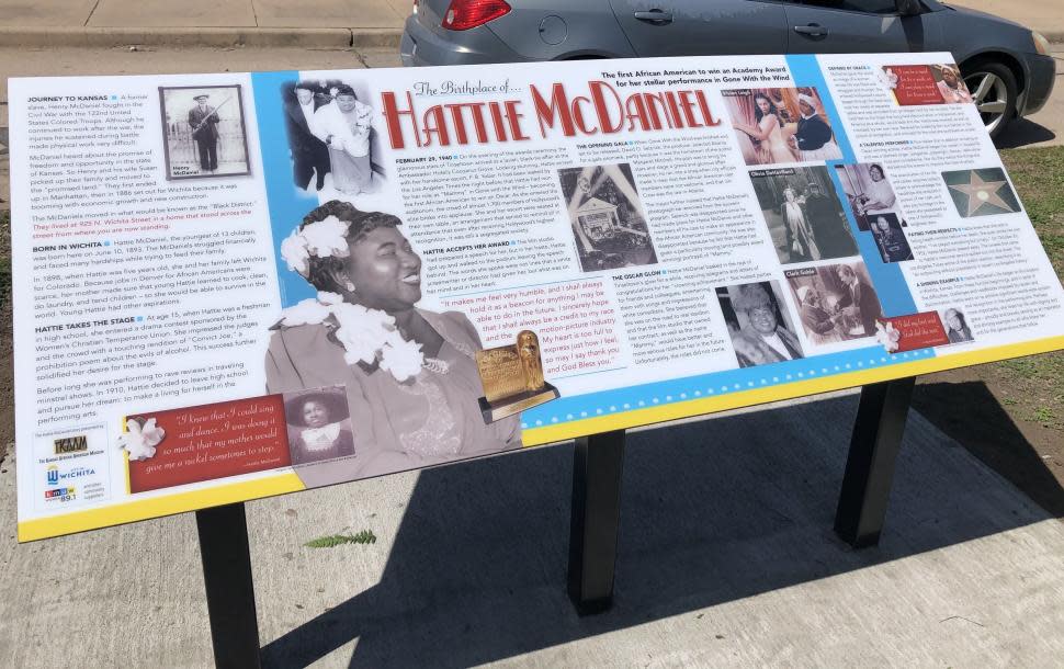 Hattie McDaniel Memorial - Wichita KS, 67203