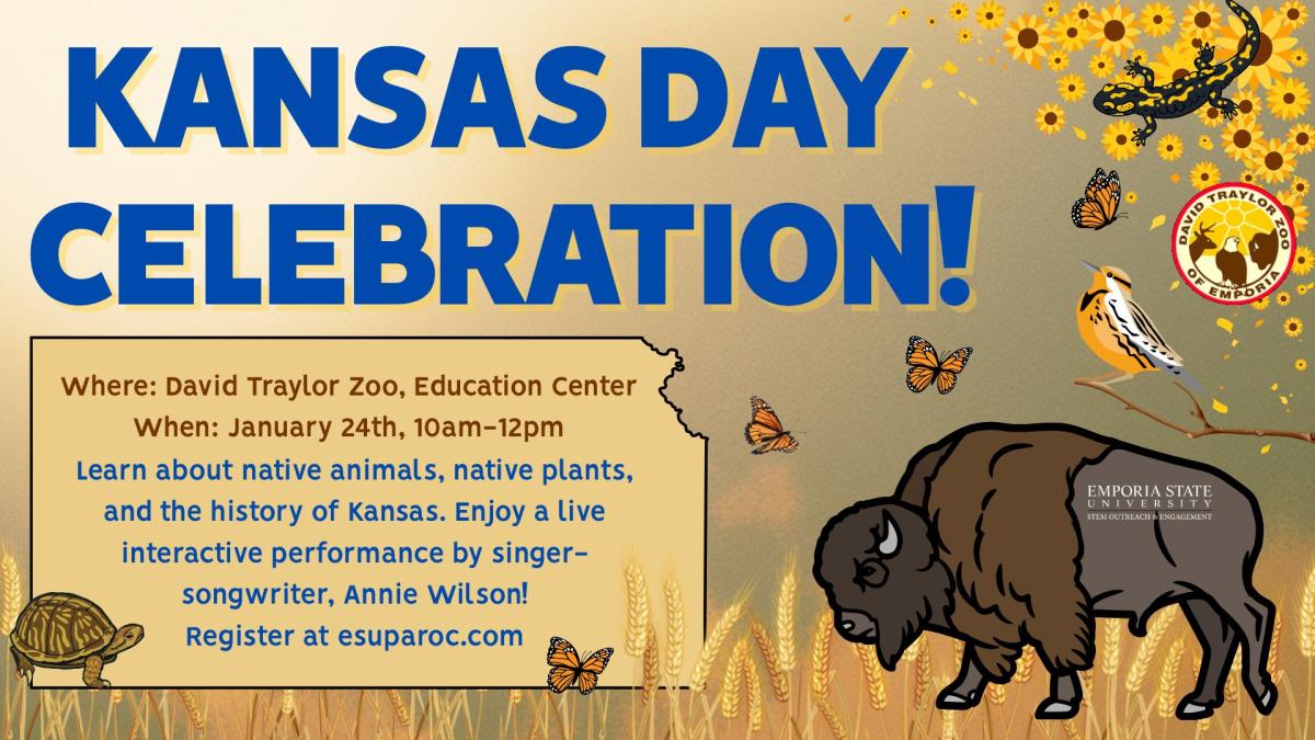 Kansas Day Celebration - Kansas Turns 165 - Emporia KS, 66801
