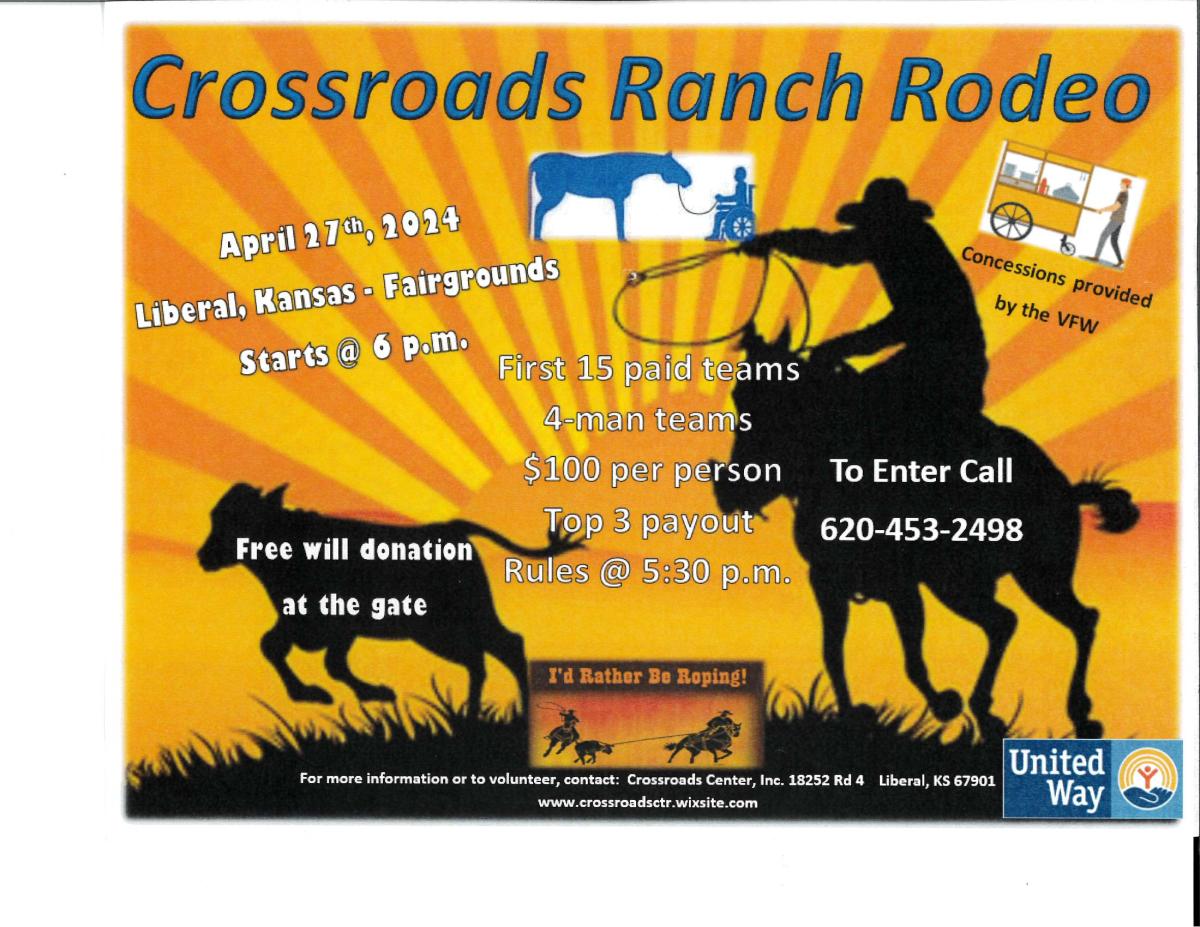 Crossroads Ranch Rodeo - Liberal, KS, 67901