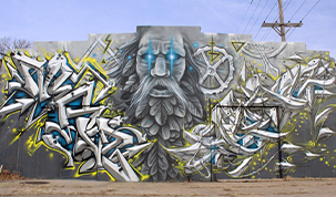 Odin Mural - Hutchinson KS, 67501