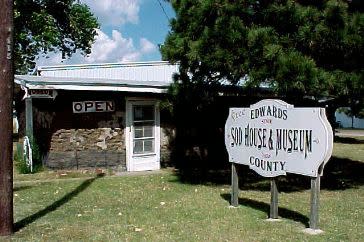 Edwards County Historical Museum and Sod House - Kinsley KS, 67547