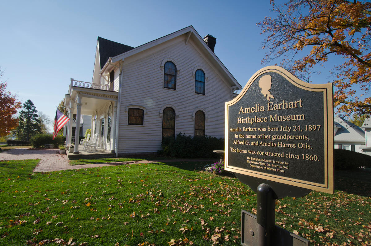 Amelia Earhart Birthplace Museum - Atchison KS, 66002