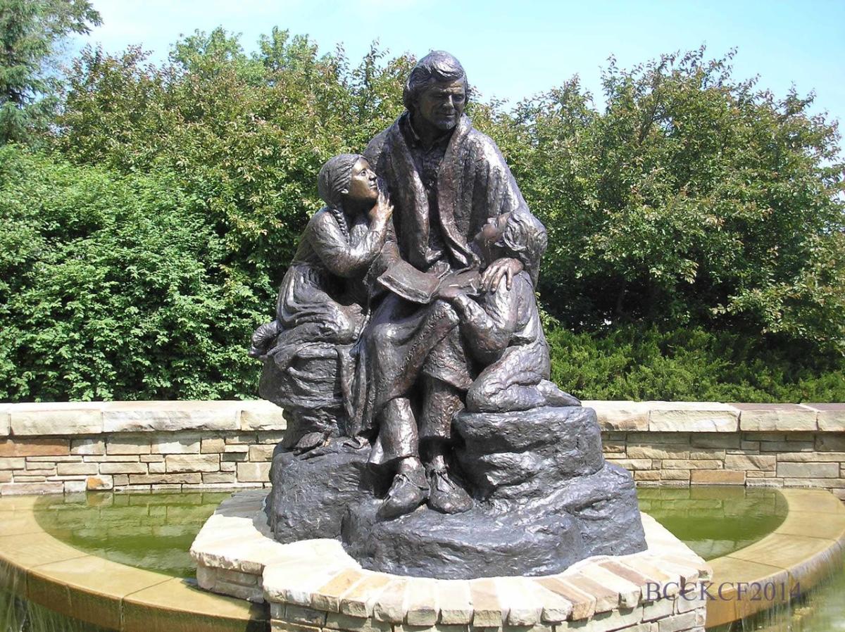 Chief Charles Bluejacket Statue - Shawnee KS, 66217