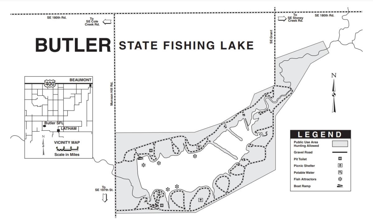 Butler State Fishing Lake - Latham KS, 67072