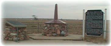 1856 Surveyor's Monument - Mahaska KS, 66955