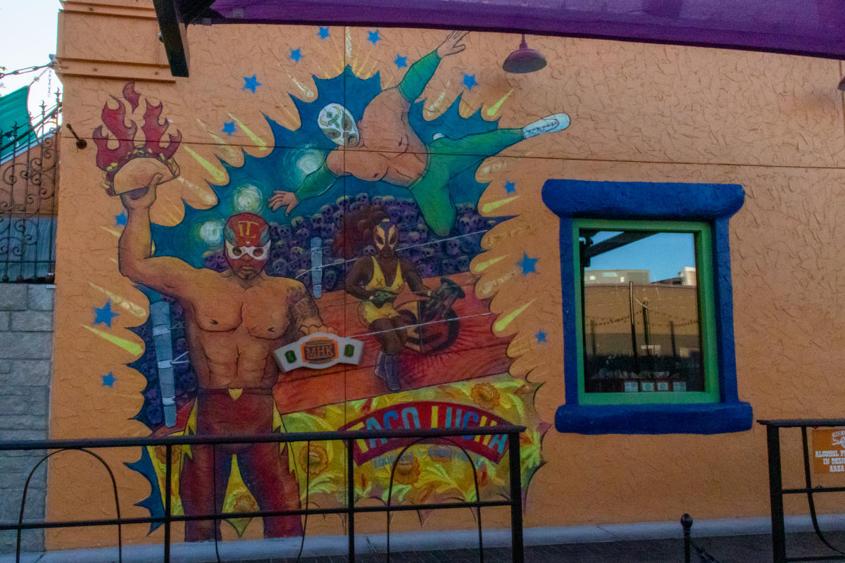 Taco Lucha Mural - Manhattan KS, 66502