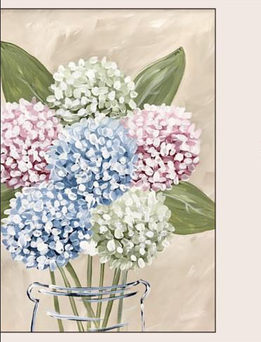 Sip & Paint Hydrangeas ft. Monet Meets Merlot