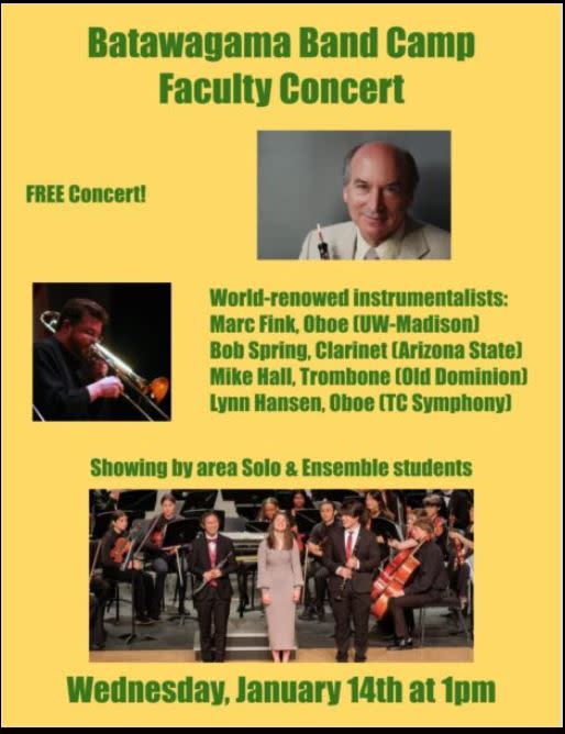 Batawagama Band Camp Faculty Concert