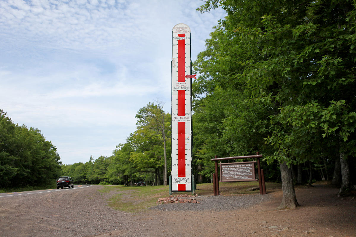 The Keweenaw Snow Gauge