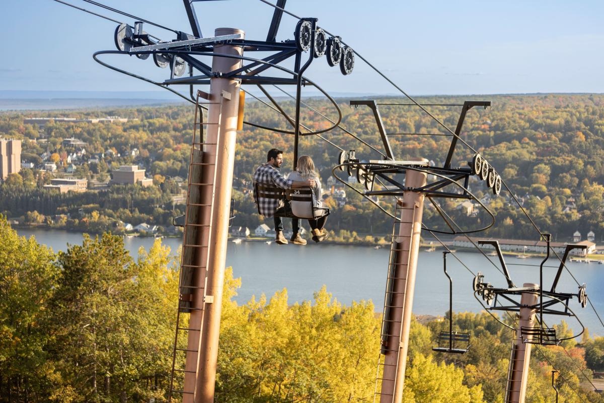 Mont Ripley Fall Color Chairlift Rides