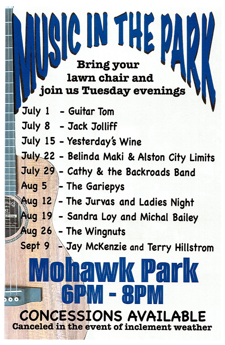 Music in Mohawk Park