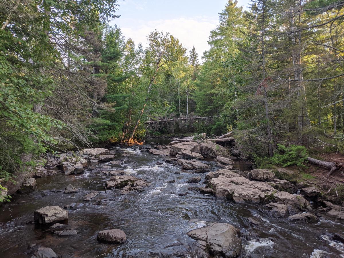 Eagle River Upper Falls