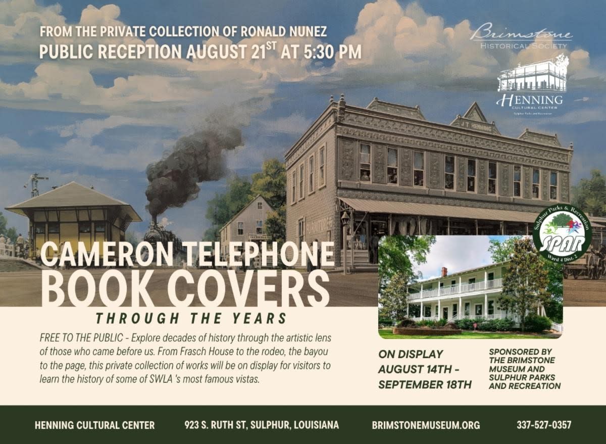 Cameron Telephone Book Covers Through the Years | August 14, 2025 ...