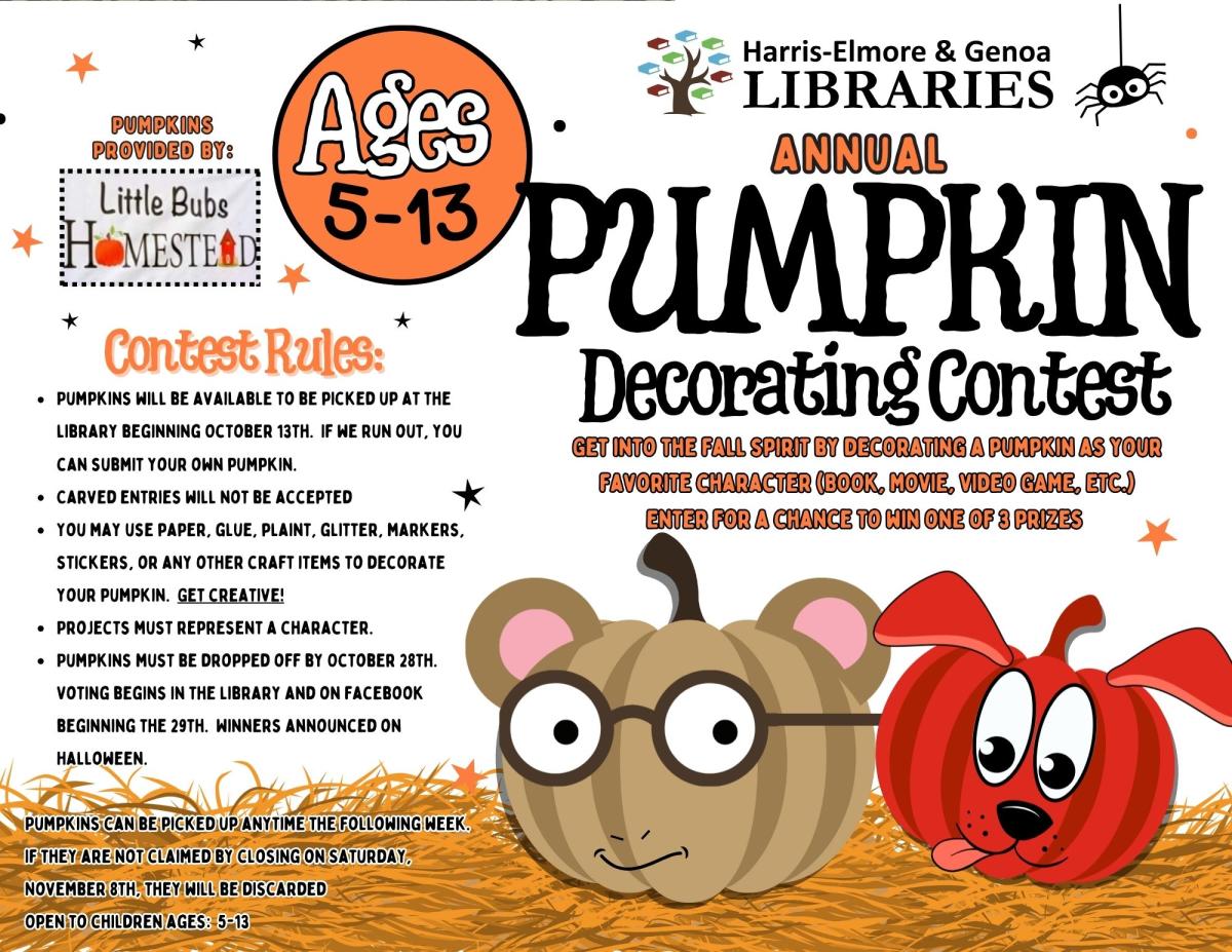 Pumpkin Decorating Contest