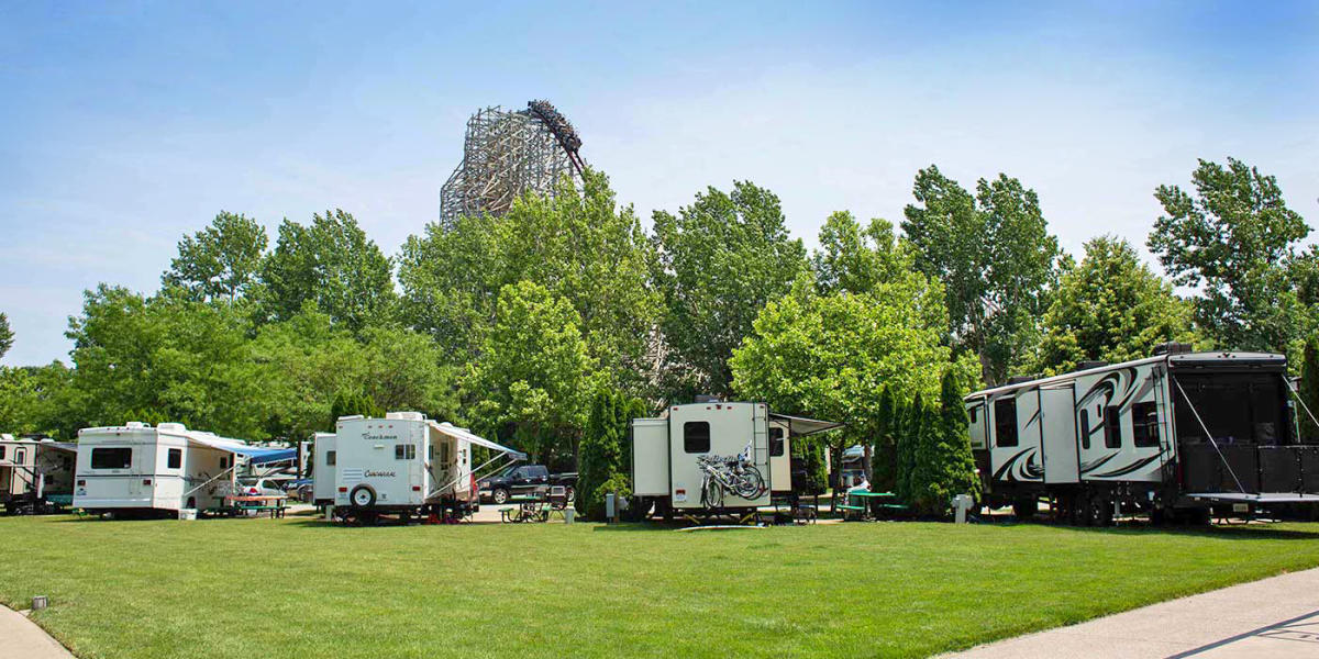 Lighthouse Point RV Sites at Cedar Point