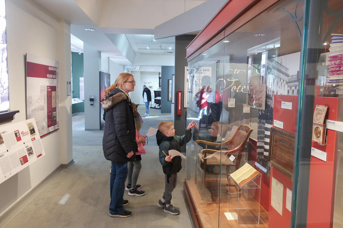 Special exhibit “Inside President Hayes’ Library"