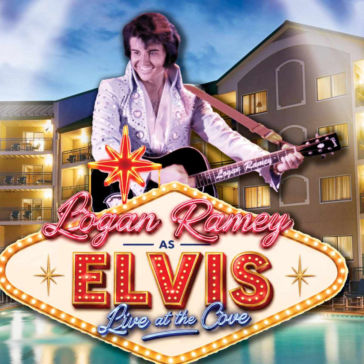 Elvis Tribute Elvis by Logan Ramey at The Cove