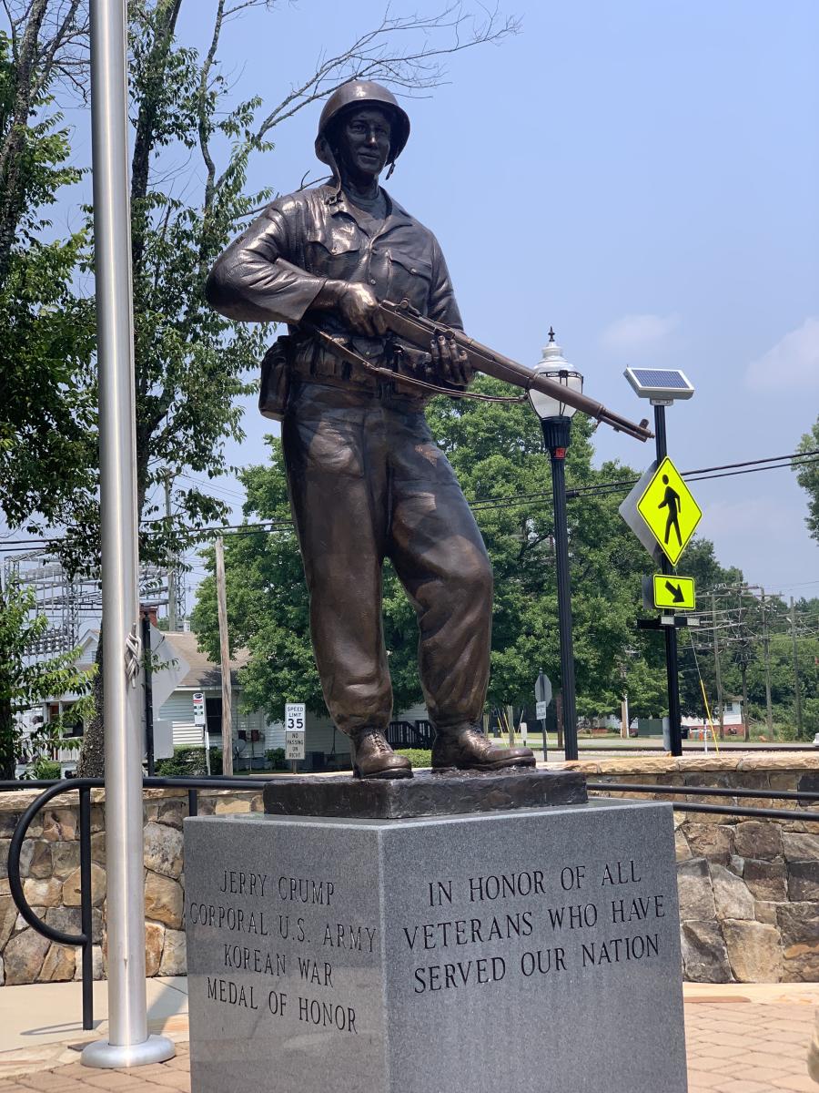 Jerry K. Crump Statue