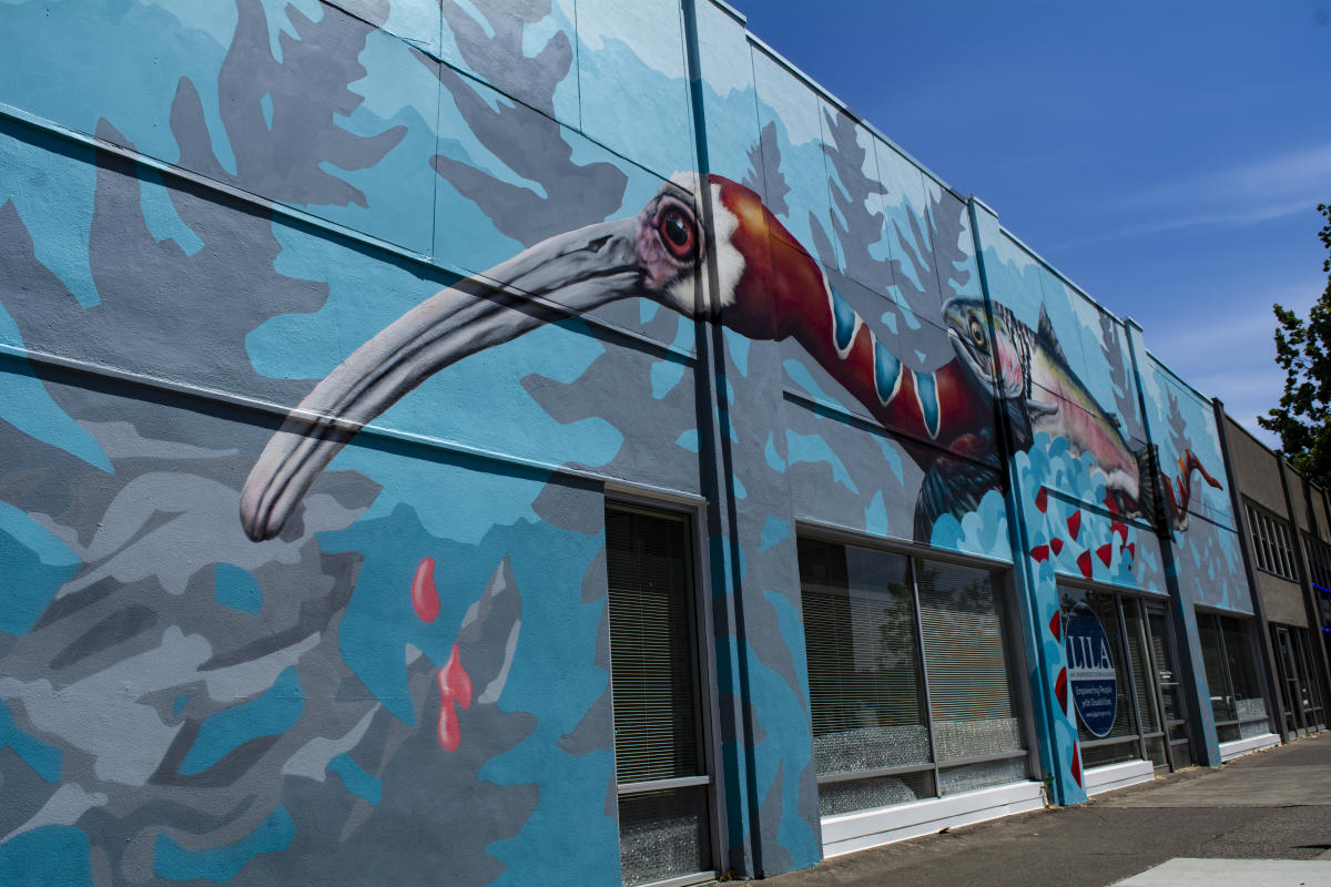 20x21 EUG Mural by Bayne Gardner (Eugene, OR)