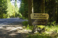 Blue Pool Campground
