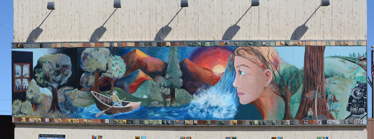 "Springfield 125th Anniversary Mural" by Alison McNair, Karen Perkins ...