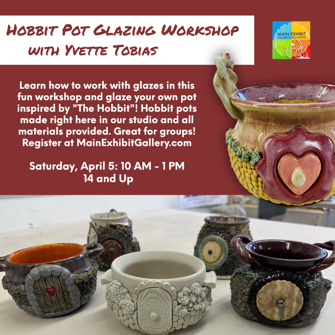 "Hobbit Pot" Glazing Workshop | Ligonier, PA