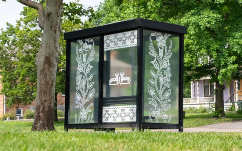 Indigenous Art Bus Stops