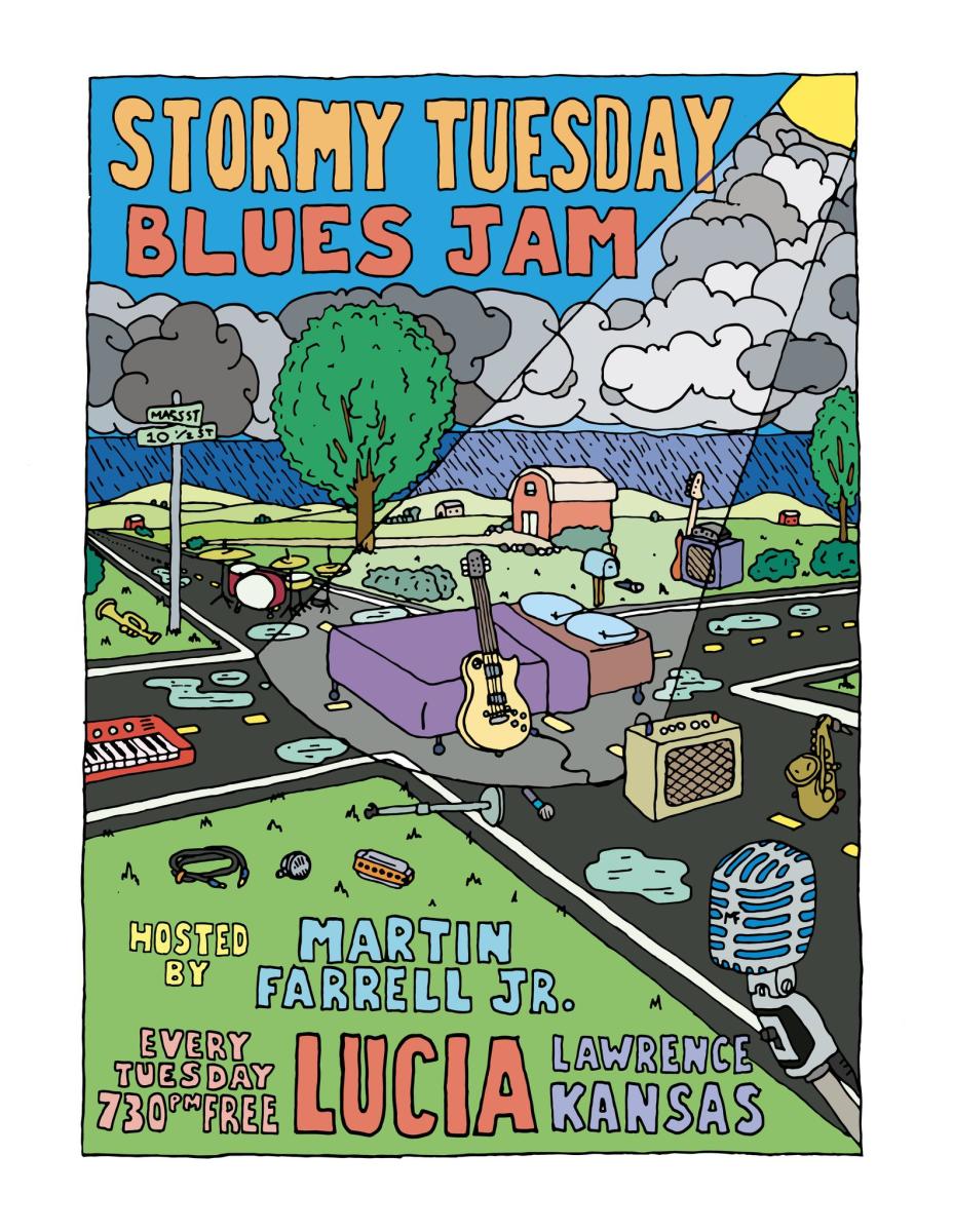 Stormy Tuesday Blues Jam: Hosted by Martin Farrell Jr