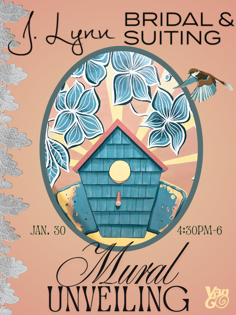 Van Go Mural Unveiling at J.Lynn Bridal and Suiting - Lawrence KS, 66044