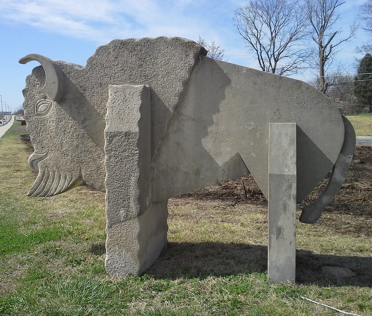 Buffalo Sculpture
