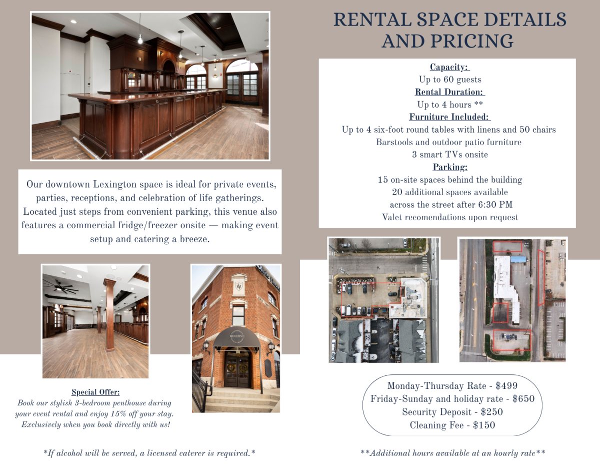 ALPHA RESERVE & EVENTS - Lexington, KY - VisitLex