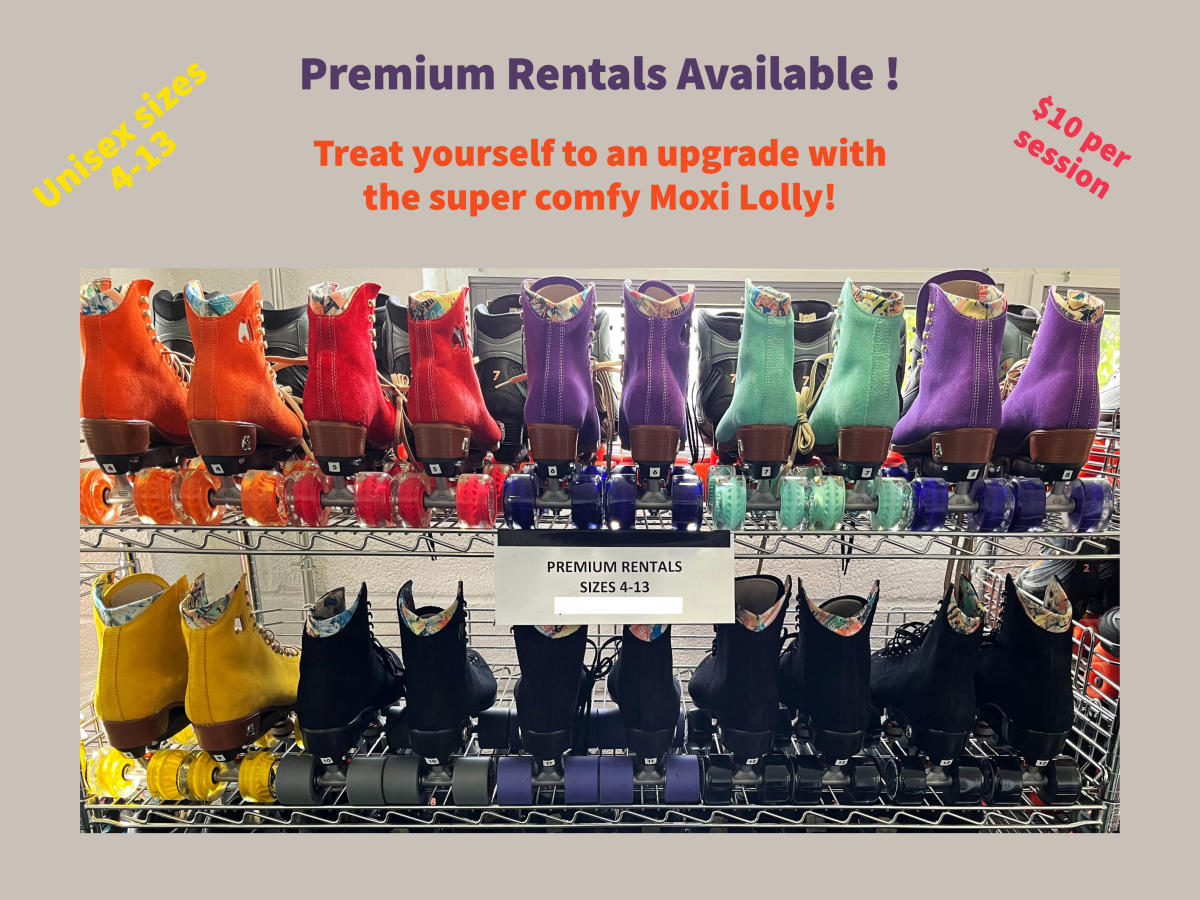 Wednesday Night Adult Roller Skating for ages 18+