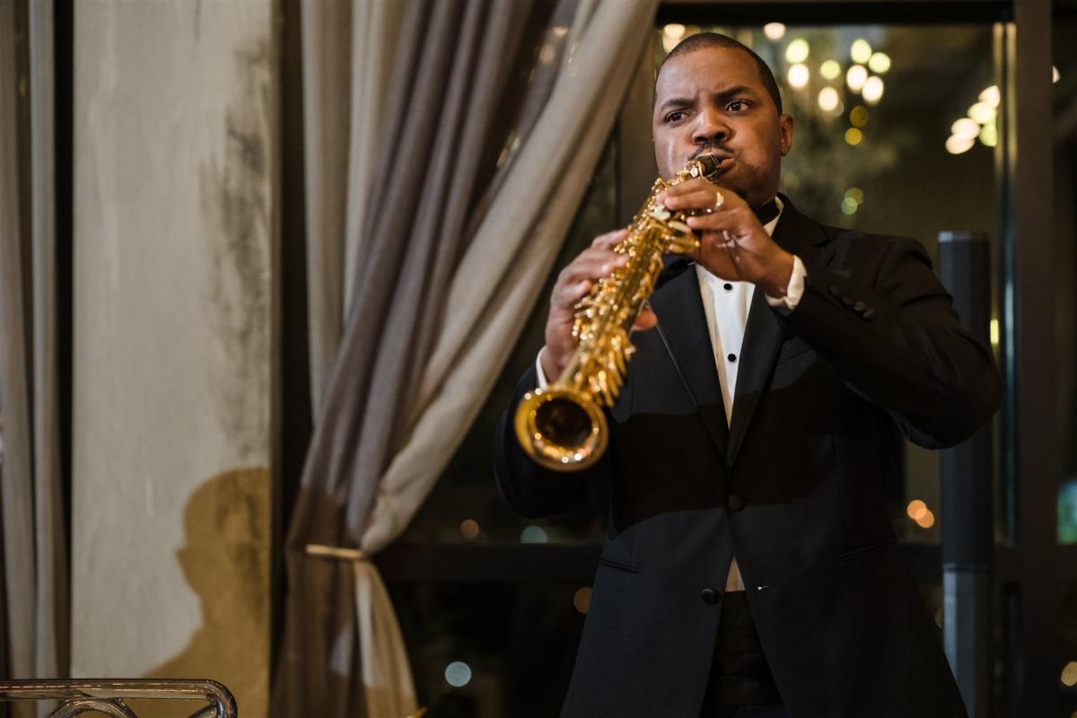Saxophonist Tony Craddock, Jr