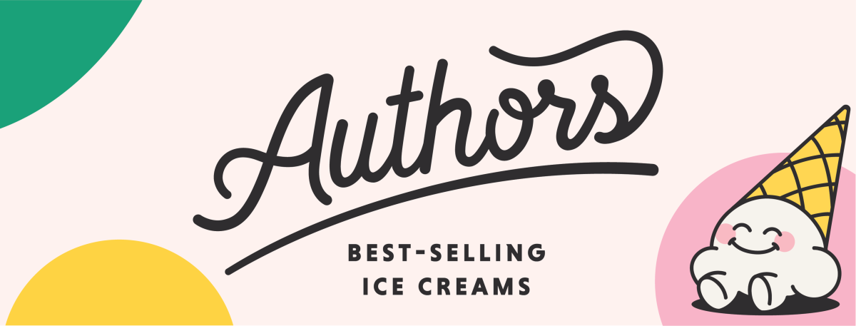 Authors Best-Selling Ice Creams