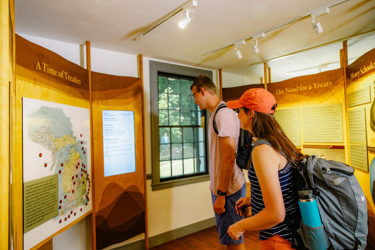 Biddle House, featuring the Mackinac Island Native American Museum ...