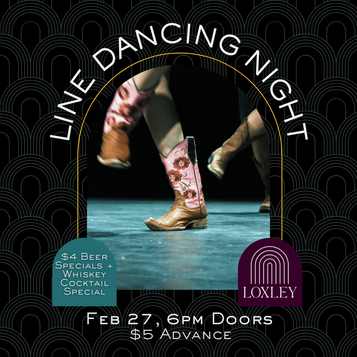 Line Dancing Night ~ Dry Bean Throwback Thursday! | Fitchburg, WI