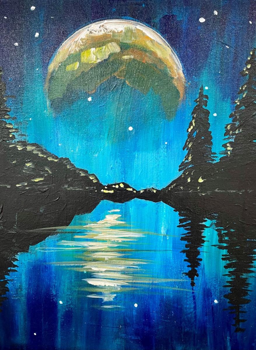Paint & Sip: Supermoon Rising | Madison, WI