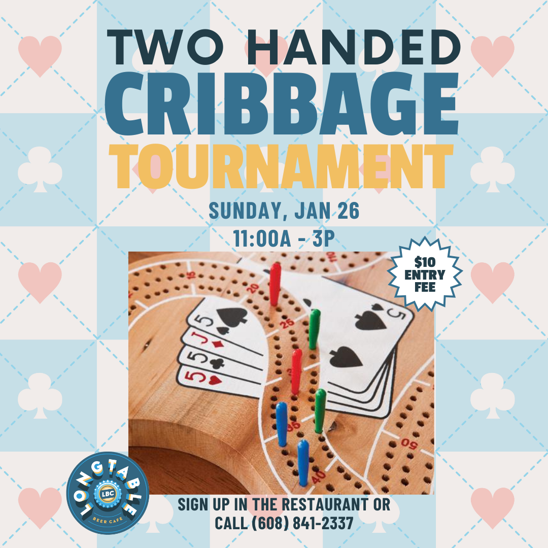 Two Handed Cribbage Tournament | Middleton, WI