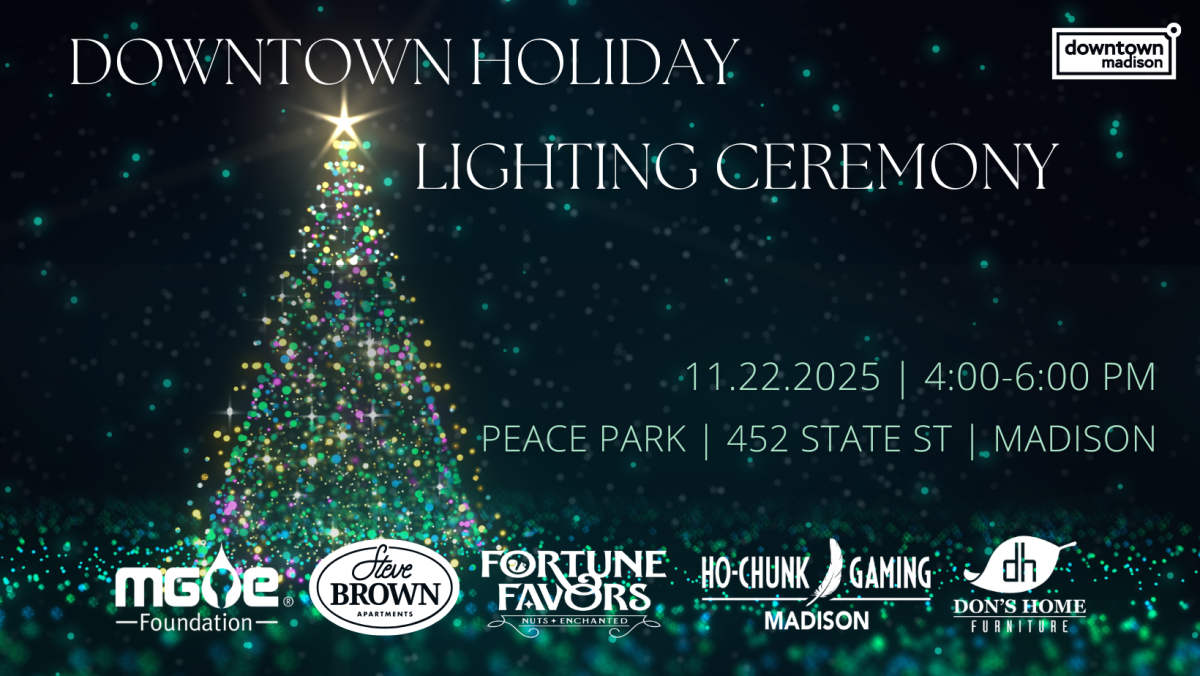 Downtown Holiday Lighting Ceremony | Madison, WI