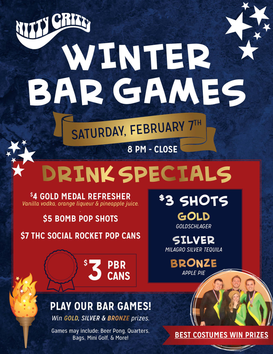 Nitty Gritty Bar Games Olympics Party | Middleton, WI
