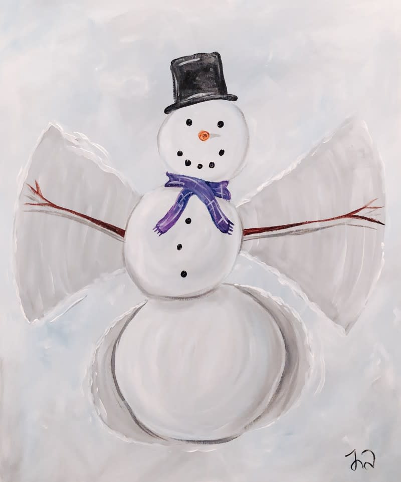 Paint & Sip Winter Fun! | Madison, WI