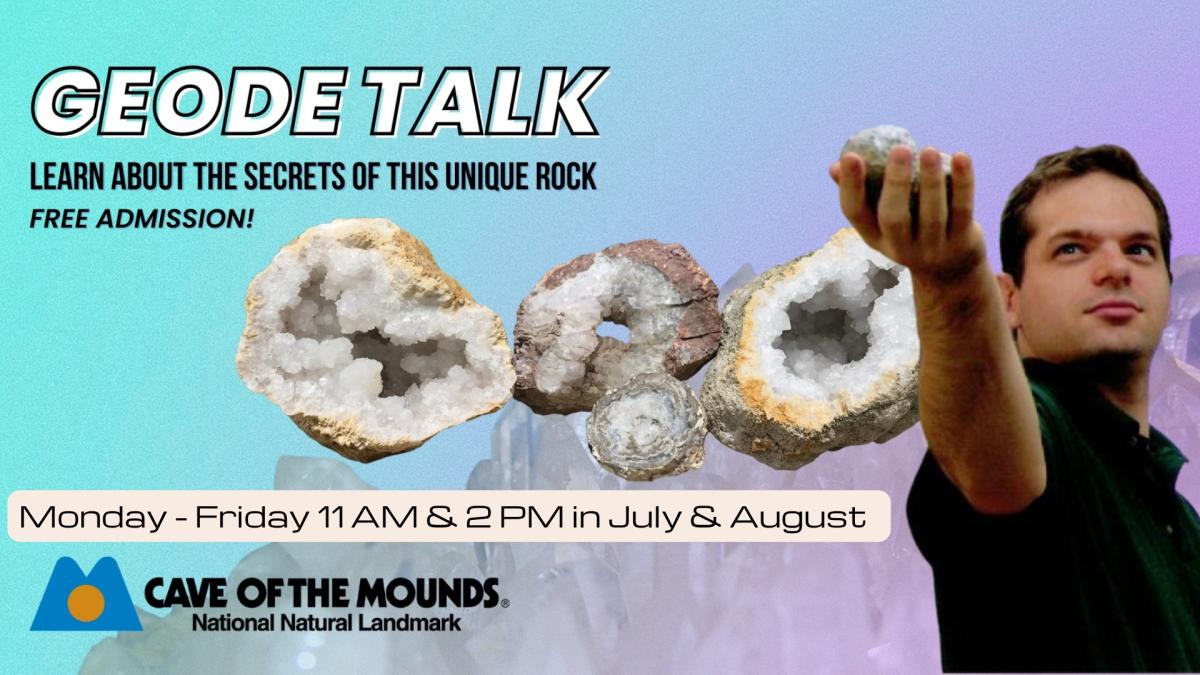 Geode Talk & Demo | Blue Mounds, WI
