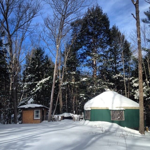 Maine Forest Yurts