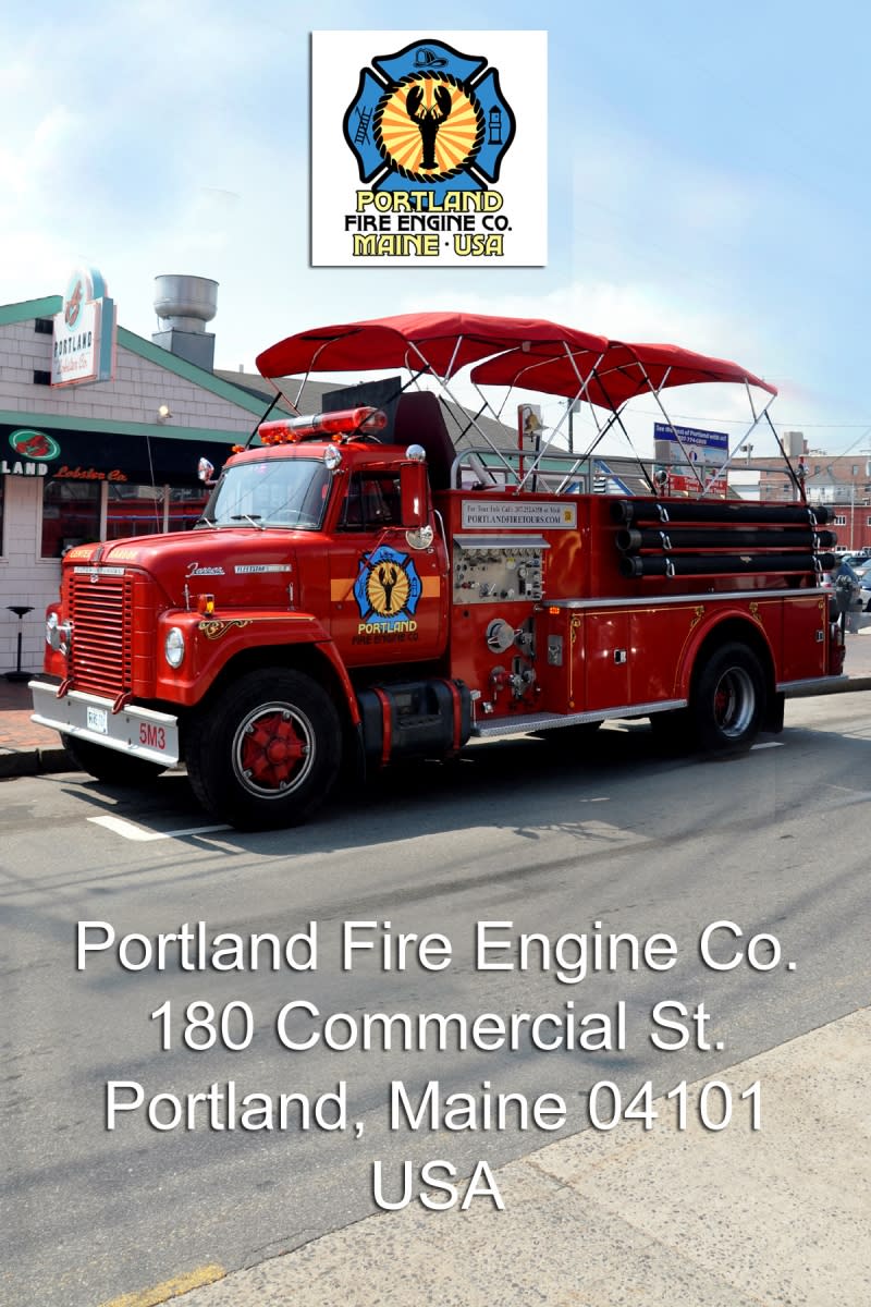 Portland Fire Engine Co. Tours