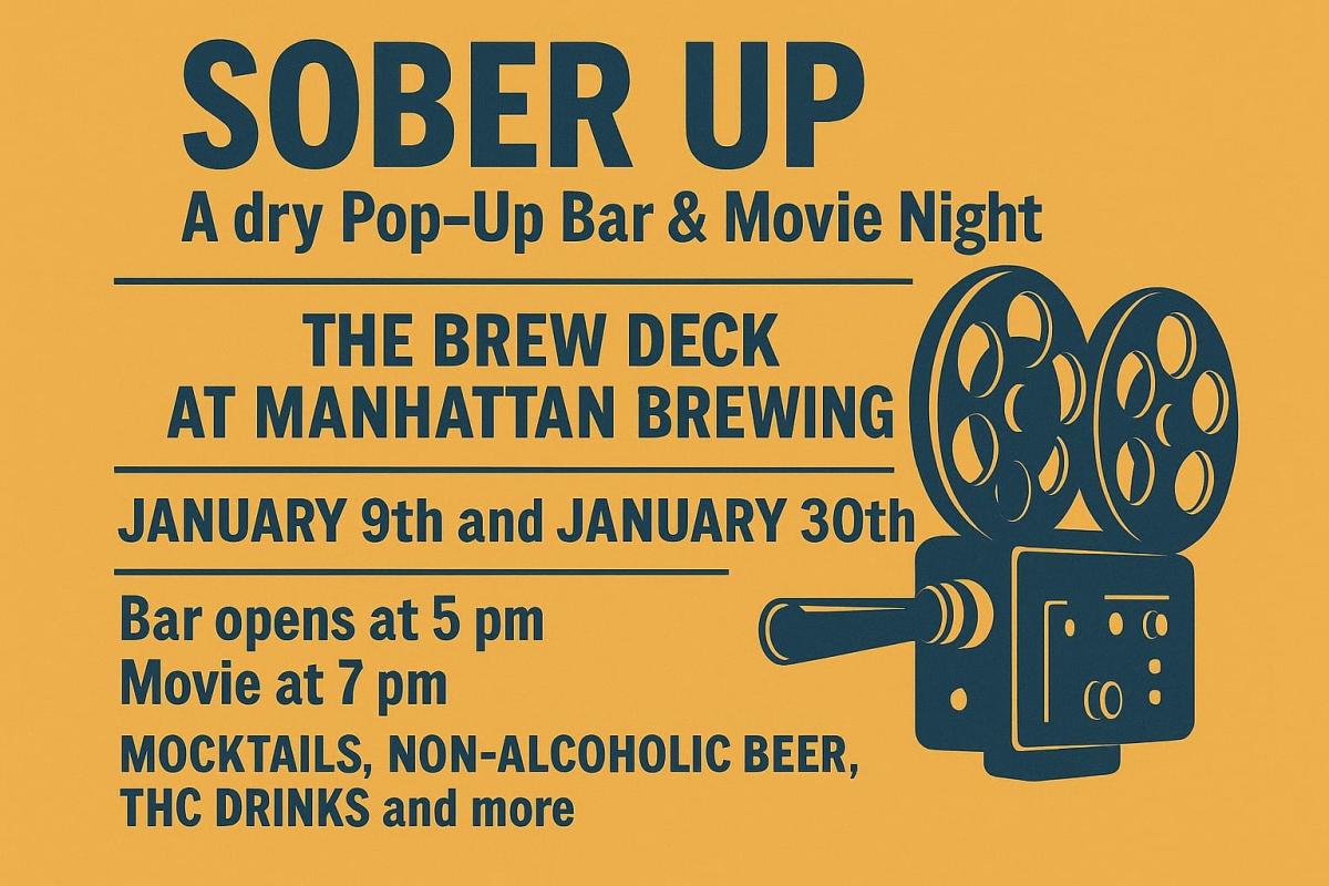 Sober Up: A Dry Pop-Up Bar & Movie Night - Manhattan KS, 66502