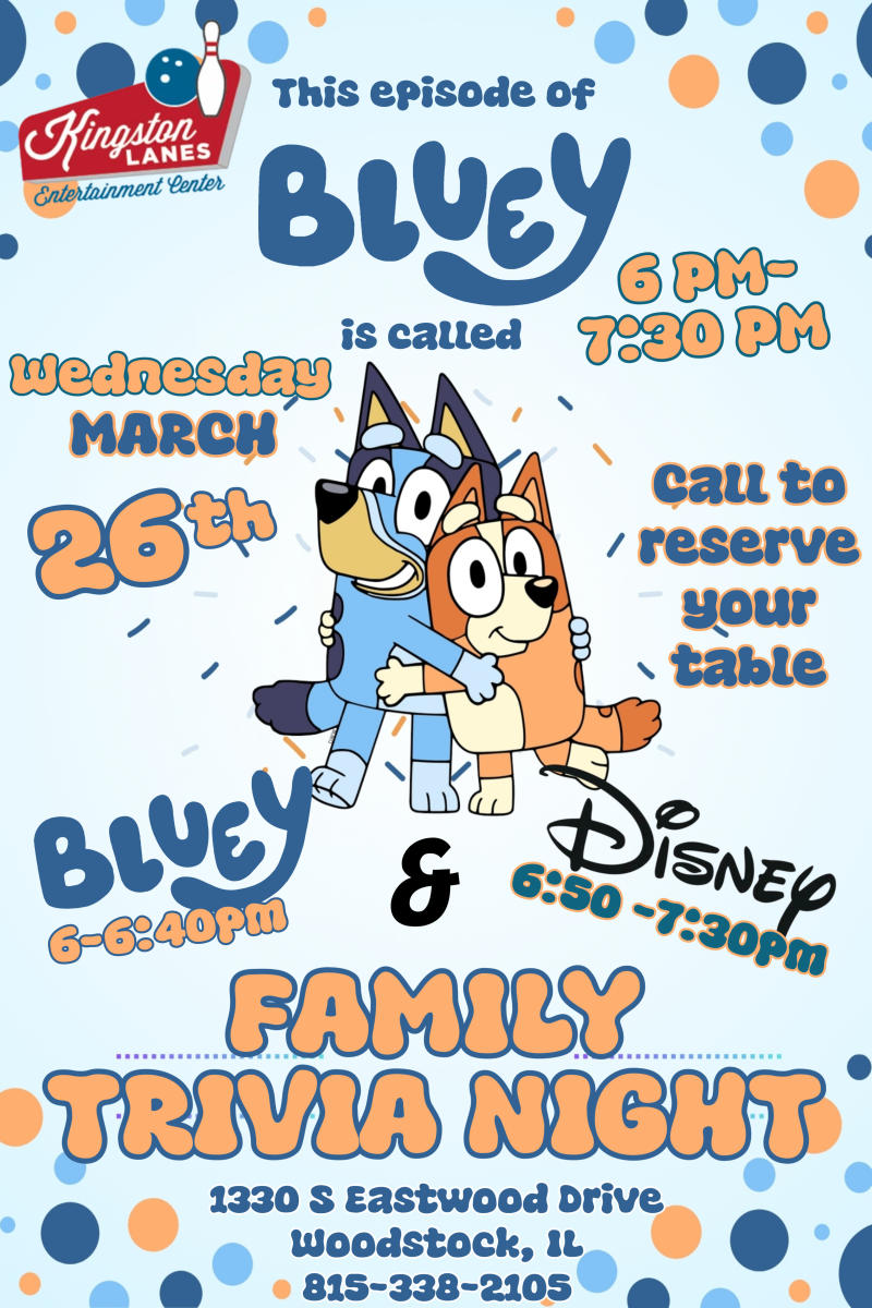 Disney & Bluey Trivia Night