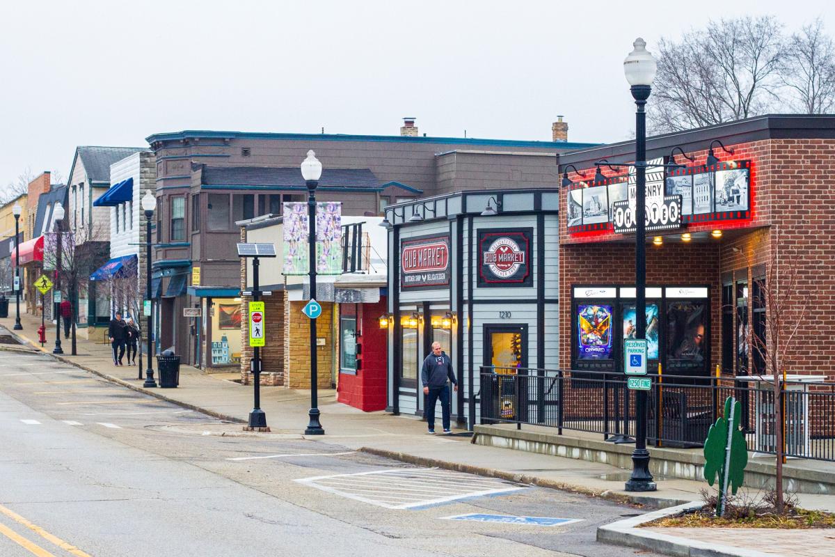 Downtown McHenry - Green Street